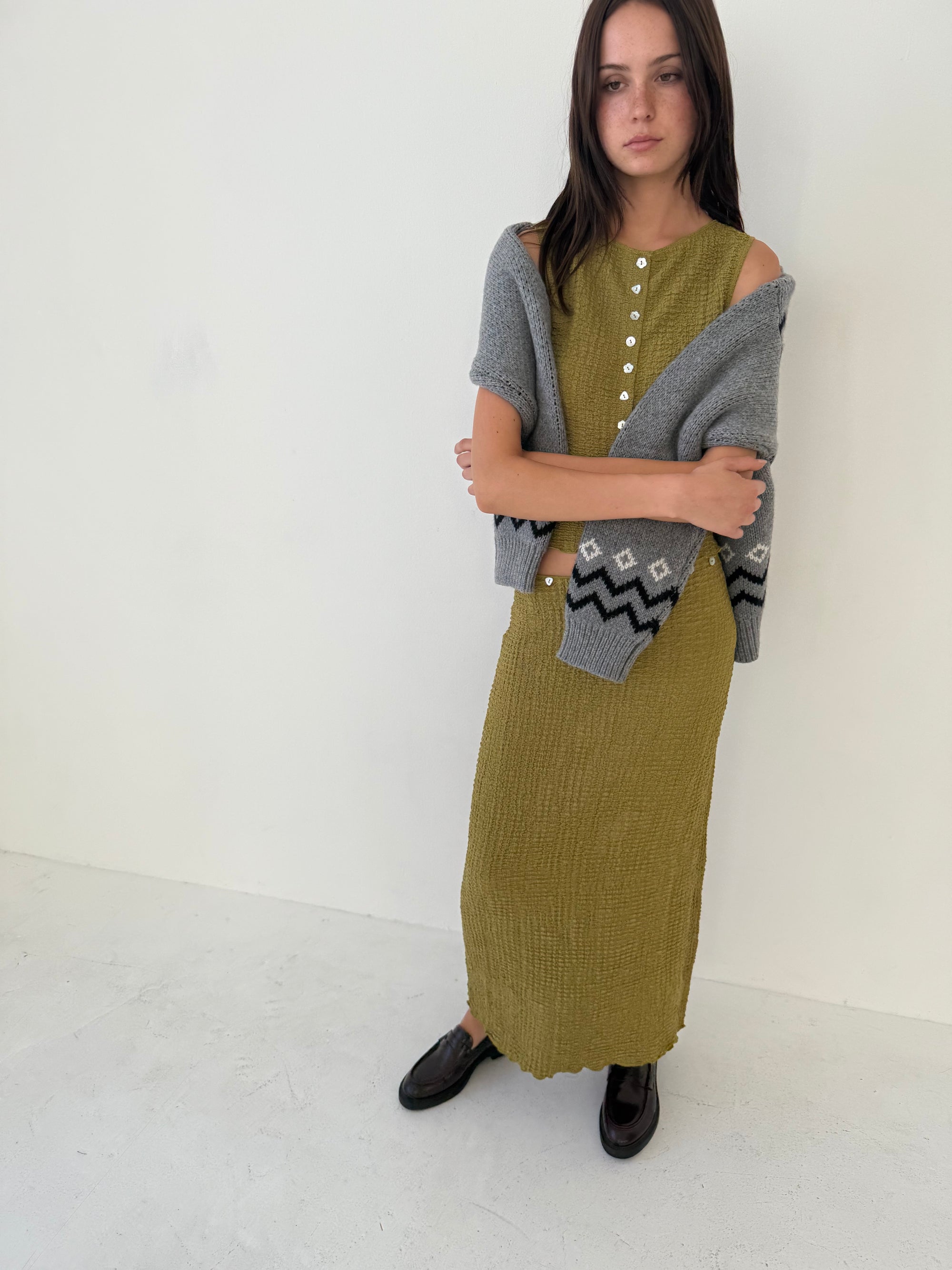 Summer Top - Olive – Lisa Says Gah
