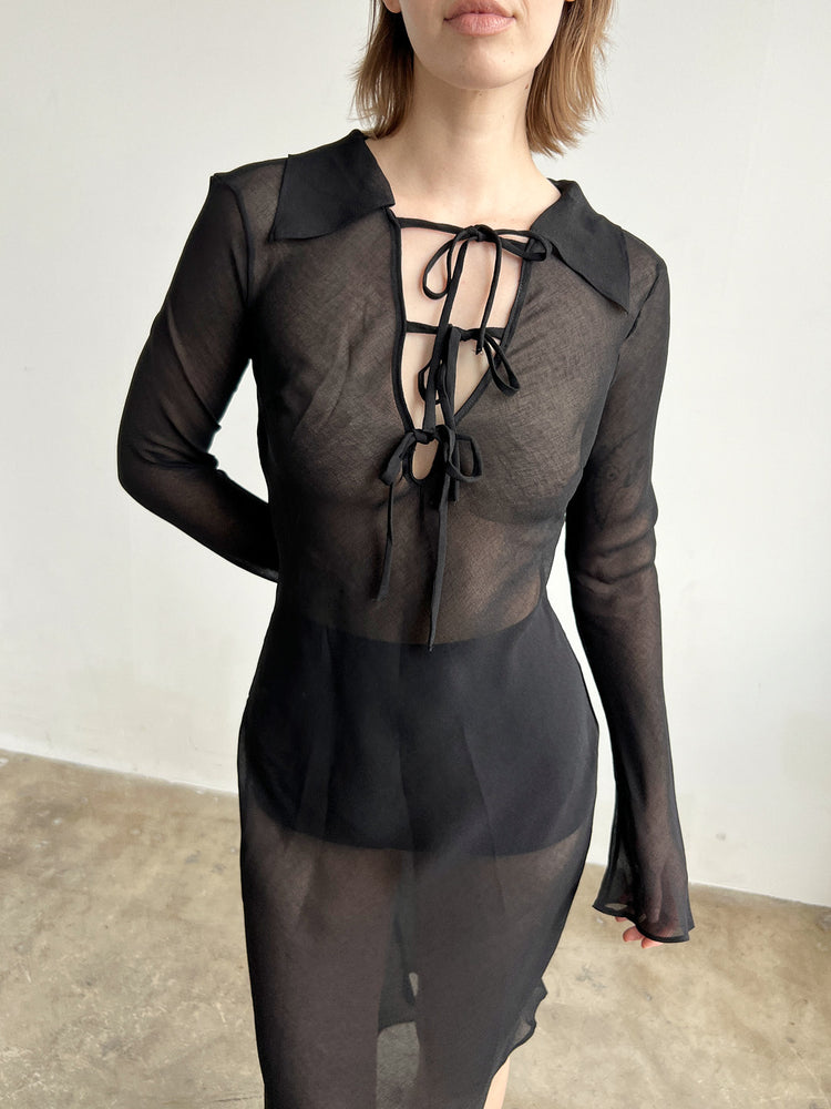 Alva Tunic - Black – Lisa Says Gah