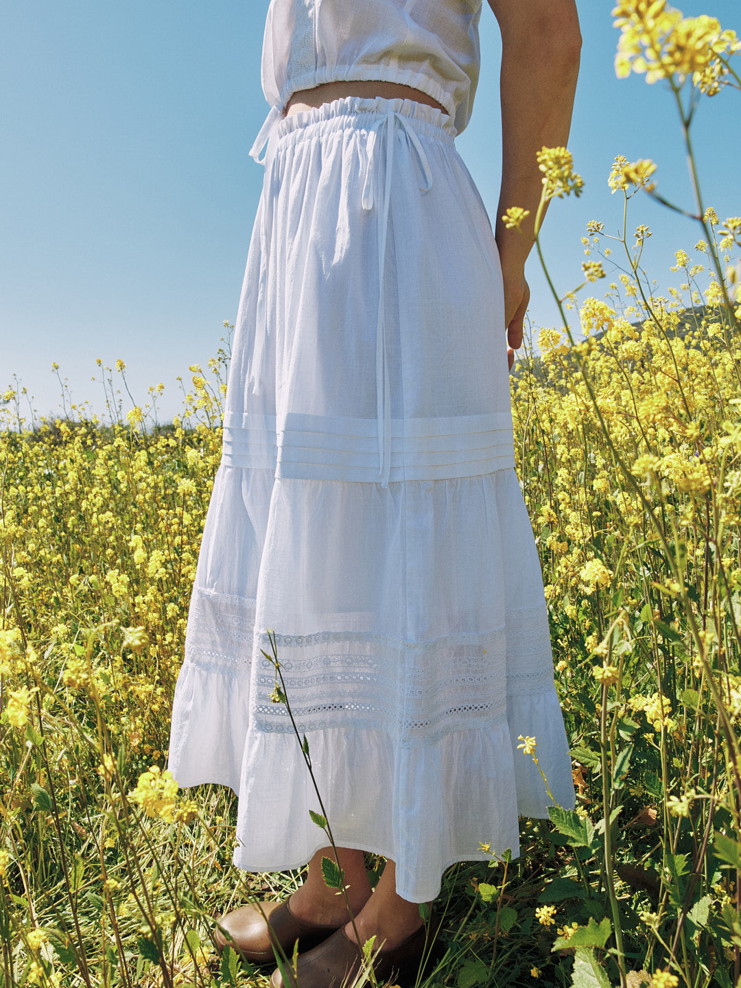 Eleanor Skirt - Dove – Lisa Says Gah