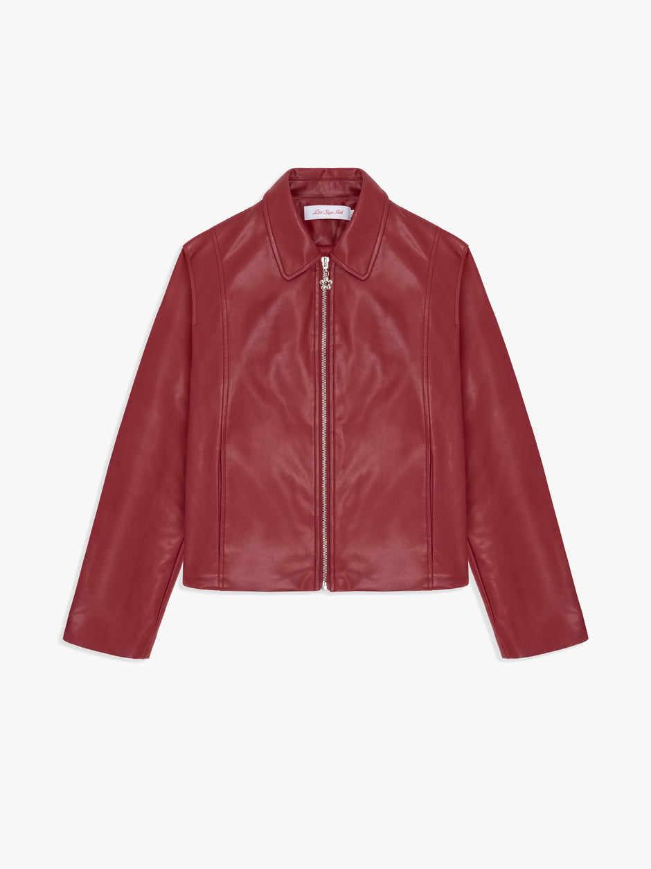 "I Can't Believe it's Not Vintage" Crewneck - Red Stripe – Lisa Says Gah