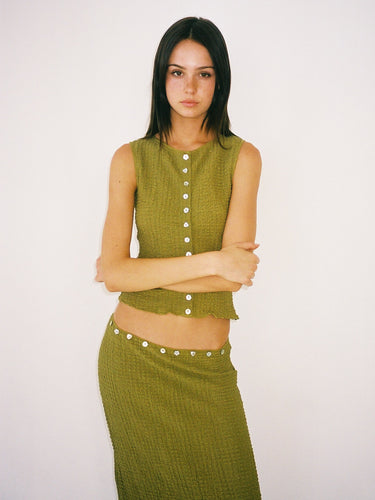Summer Top - Olive – Lisa Says Gah