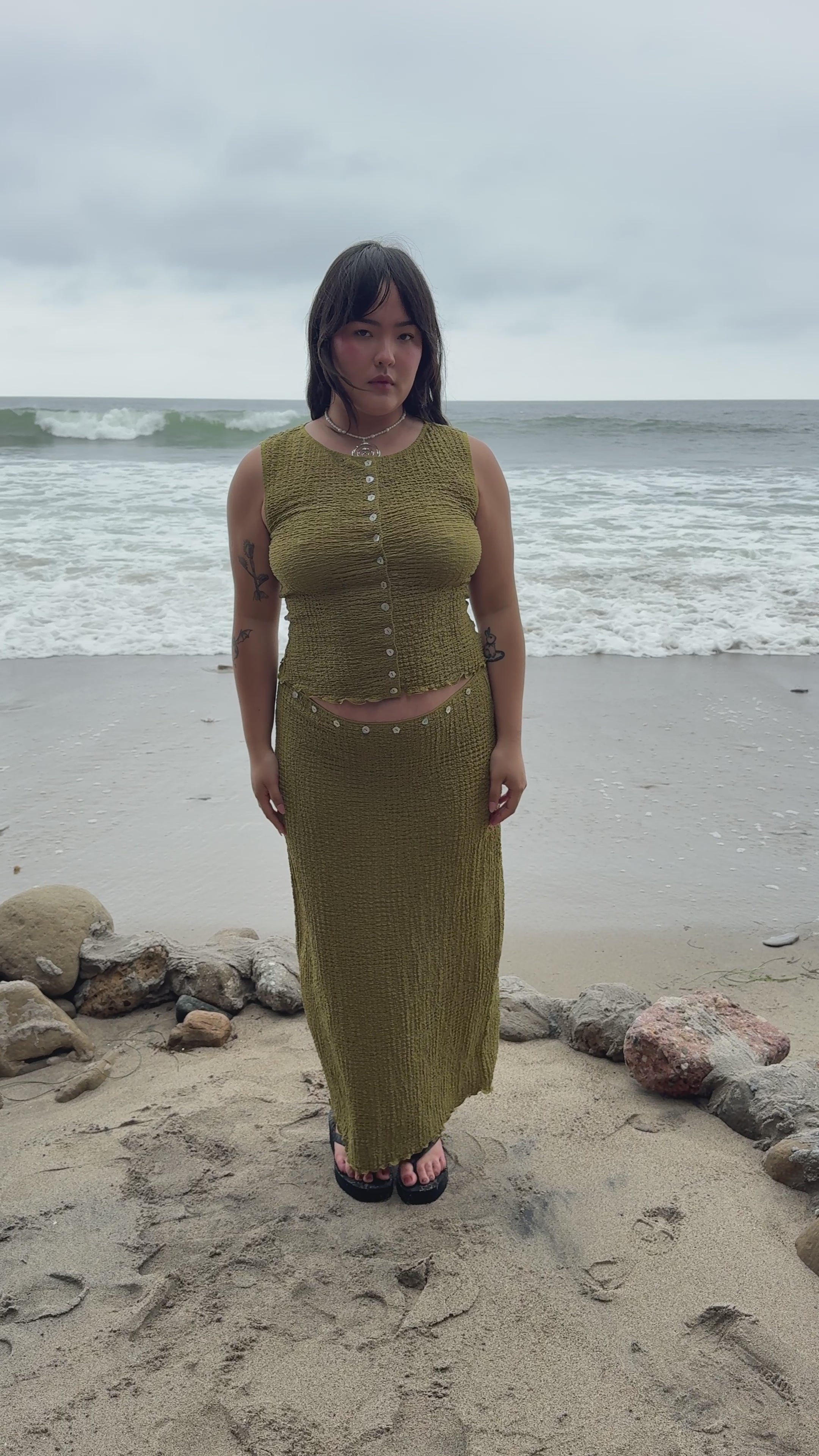 Summer Top - Olive – Lisa Says Gah