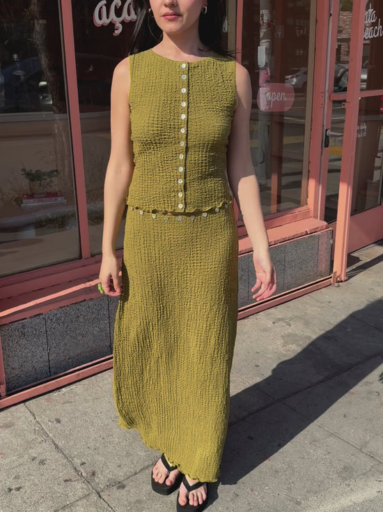 Summer Top - Olive – Lisa Says Gah