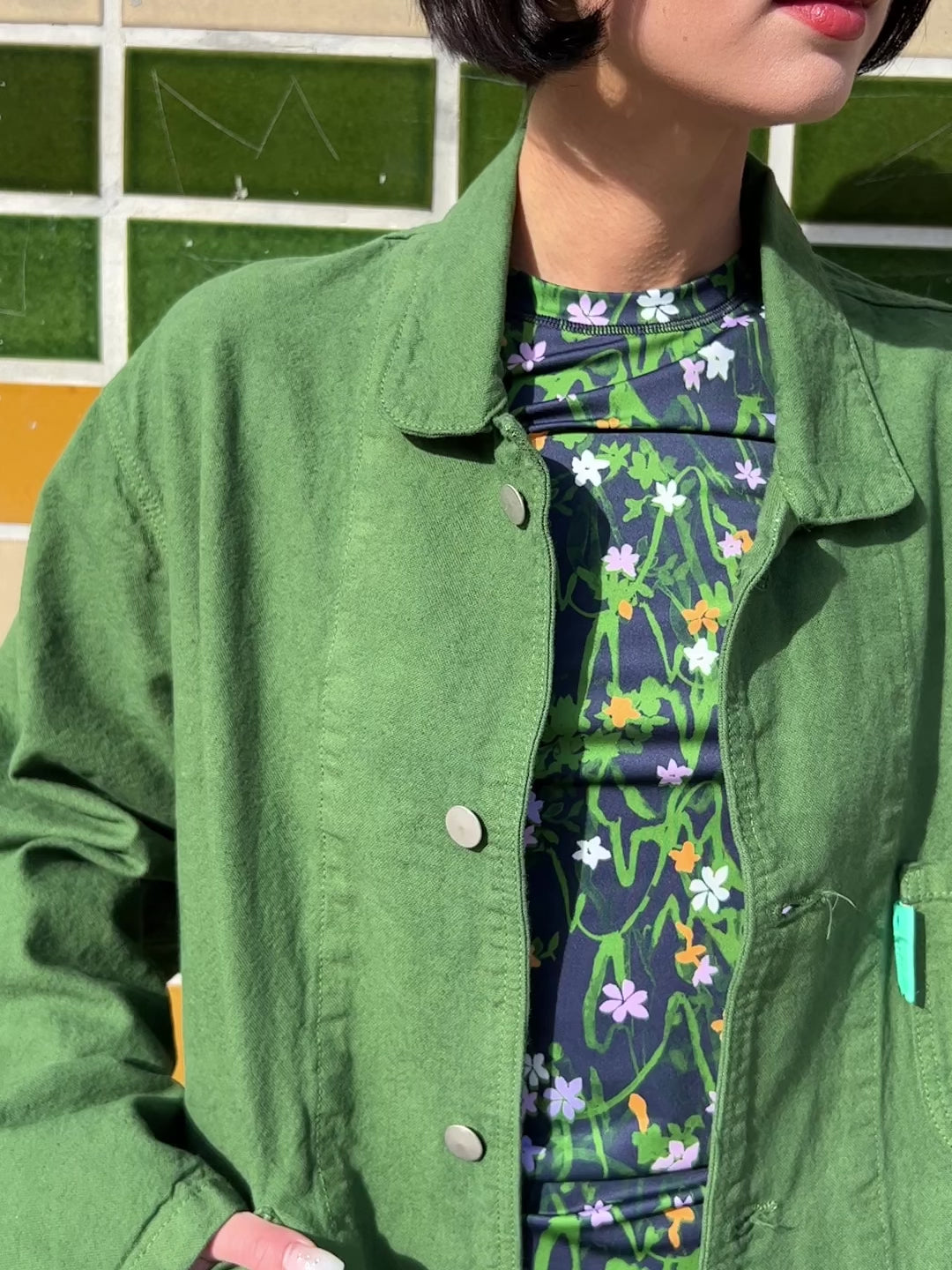 Forager Jacket - Kale Green – Lisa Says Gah